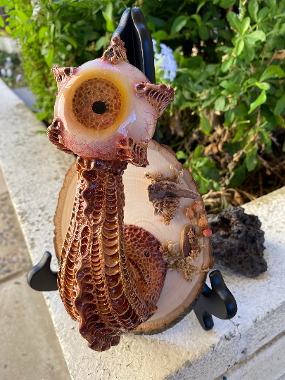 Fire Cyclops Wall Hanging Sculpture – KTOCTOPUS